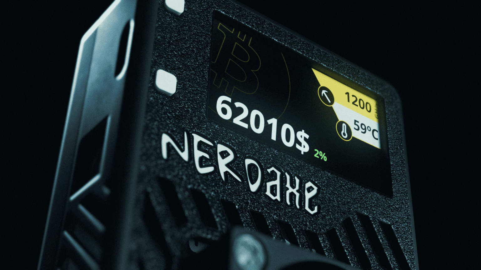 Nerdaxe Gamma 1,2TH/s - The Ultimate Fusion of Bitaxe and NerdMiner ⚡ - bitronics.store